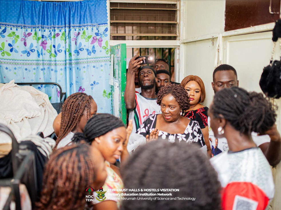 PHOTOS: Prof. Naana Jane Opoku-Agyemang at KNUST Republic Hall