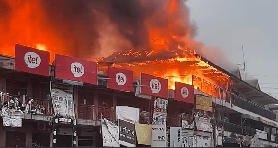 Adum Market Fire: Fire Commander blames fire spread on lack of access