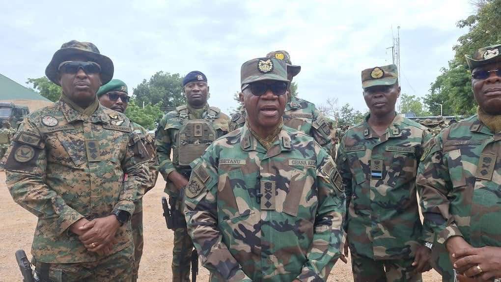 Army Chief arrives in Upper East as 400 troops mobilize for Bawku operation
