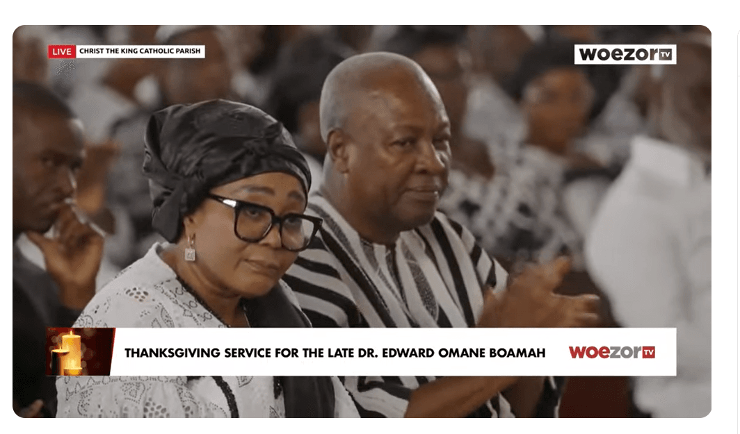 Watch Now: Thanksgiving Service for the late Omane Boamah