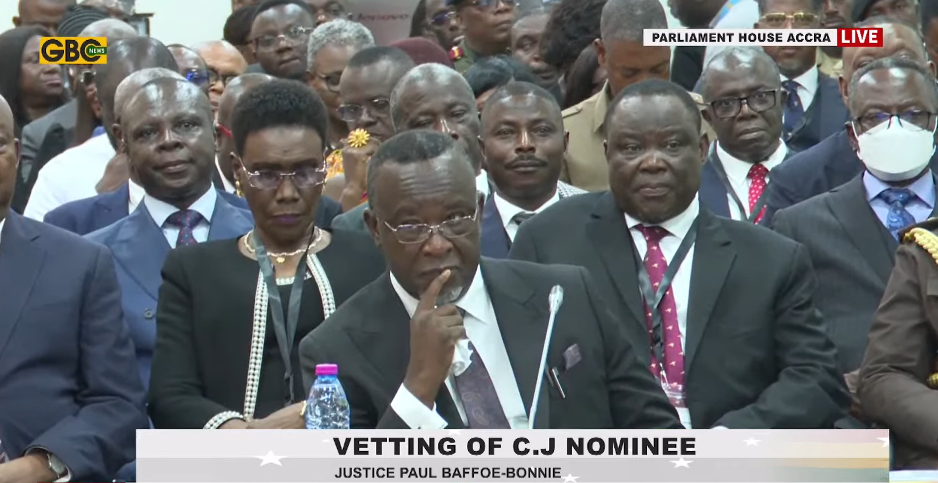 Watch Now: Vetting of Justice Baffoe-Bonnie for Chief Justice