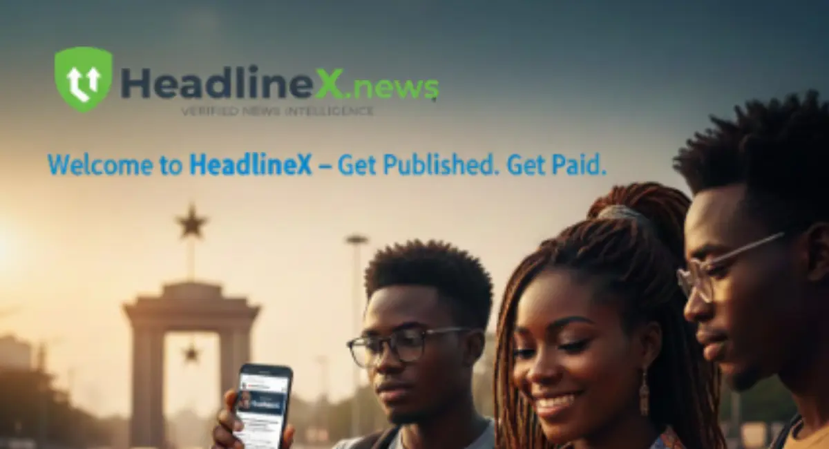 Earn Money Writing News in Ghana | HeadlineX Creator Studio