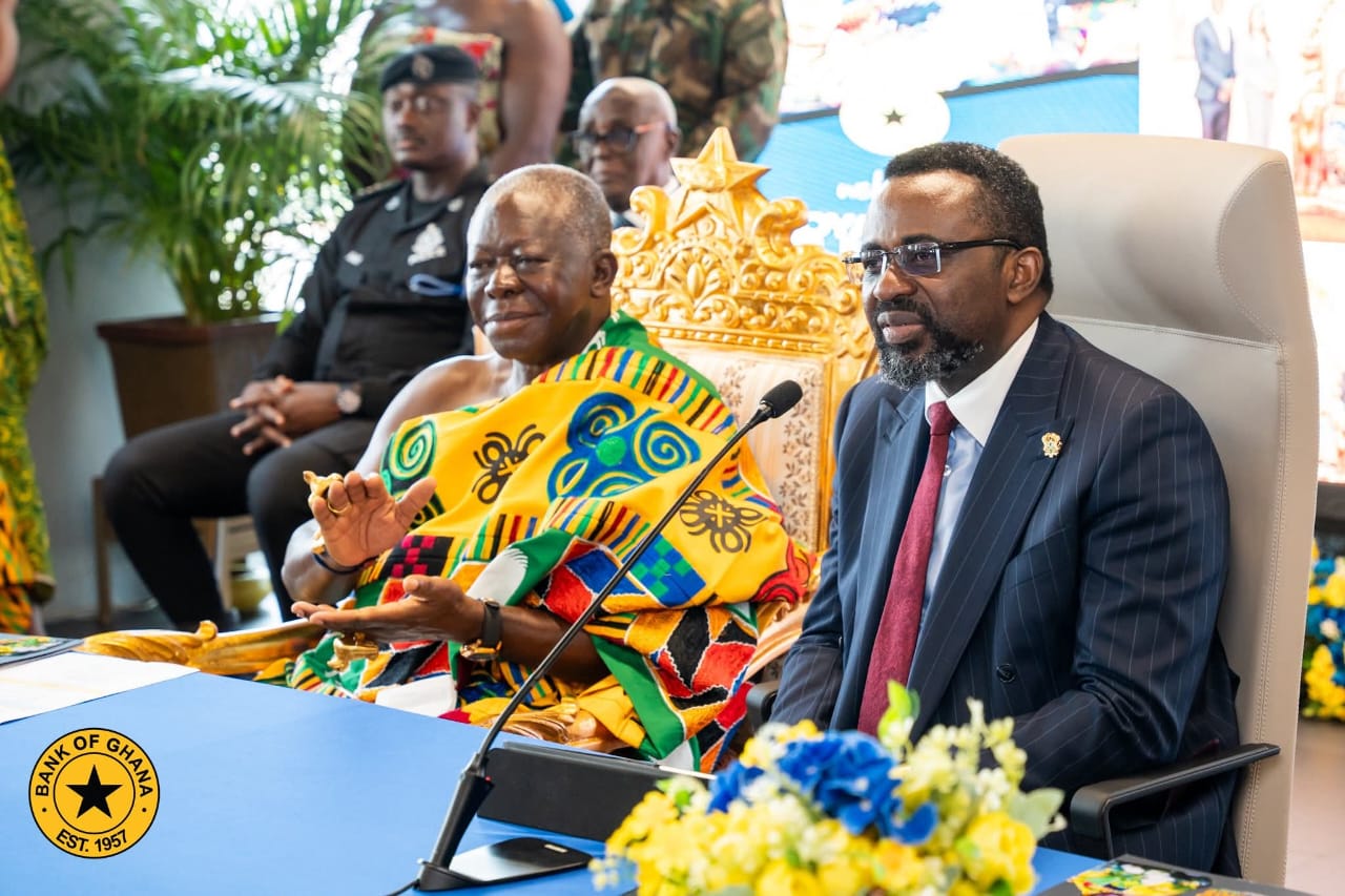 Otumfuor calls for multipartisan backing for BoG boss