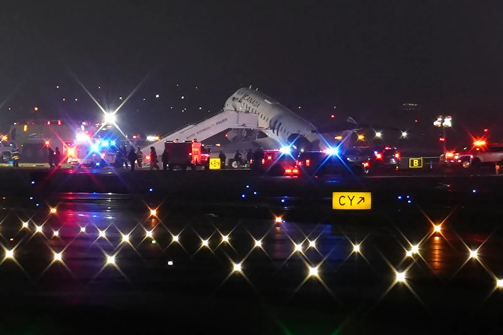 Two pilots killed after airplane crashes into vehicle at New York airport