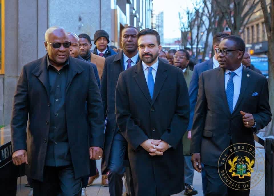 Black Memorial Grounds: Mahama, Gyakye Quayson engage Mayor of New York ...