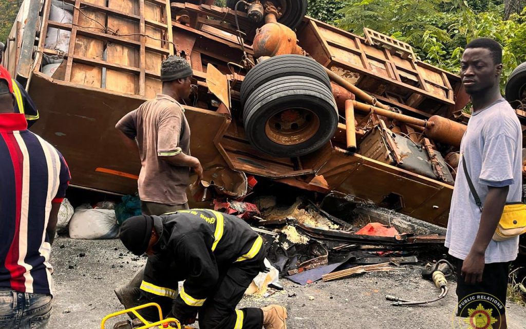 Three killed, 17 rescued in fatal crash on Kpeve–Asikuma road